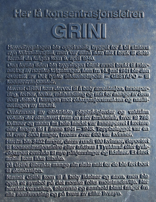 Grini fangeleir og Grinimuseet