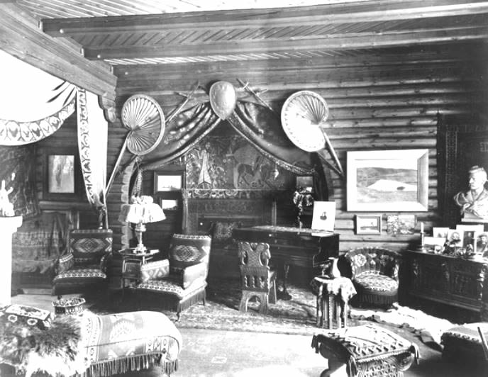 Godthaab. Boligen til Eva og Fridtjof Nansen